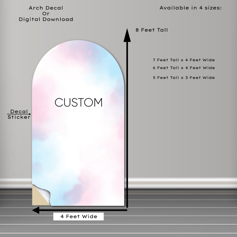Arch Decal - Etsy