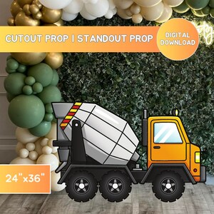 Construction Tractor Set Cutouts PNG & SVG Instant Digital Download ...