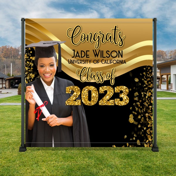 Graduation Backdrop - Etsy