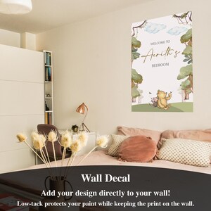 Editable Classic Winnie the Pooh Design 2 for Event Welcome Sign ...