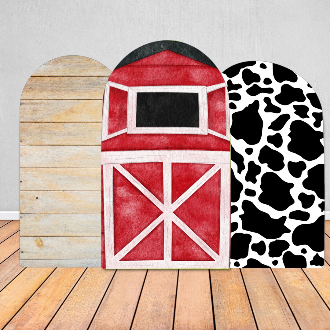 Red Barn/farm Chiara Vinyl Decal Sticker Blue Farm Decal Red - Etsy