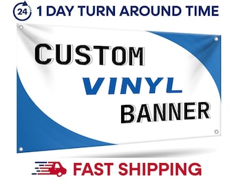 Full Color, Digitally Printed, Vinyl Banner Personalized Advertising ...