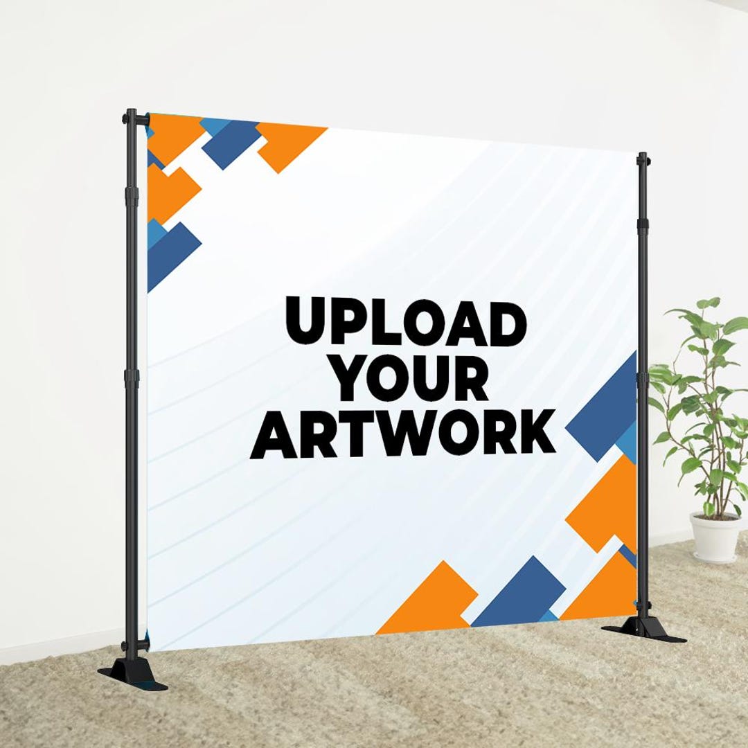 Custom Step and Repeat Backdrop Portable Event Banner With Stand ...