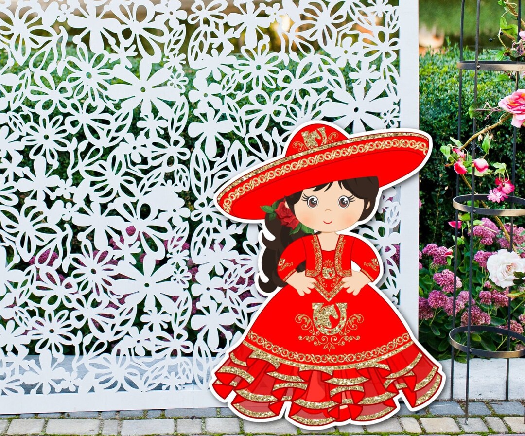 Charra Foam Board Cut Out for Back Drops, Baptism Decoration, Mexican ...