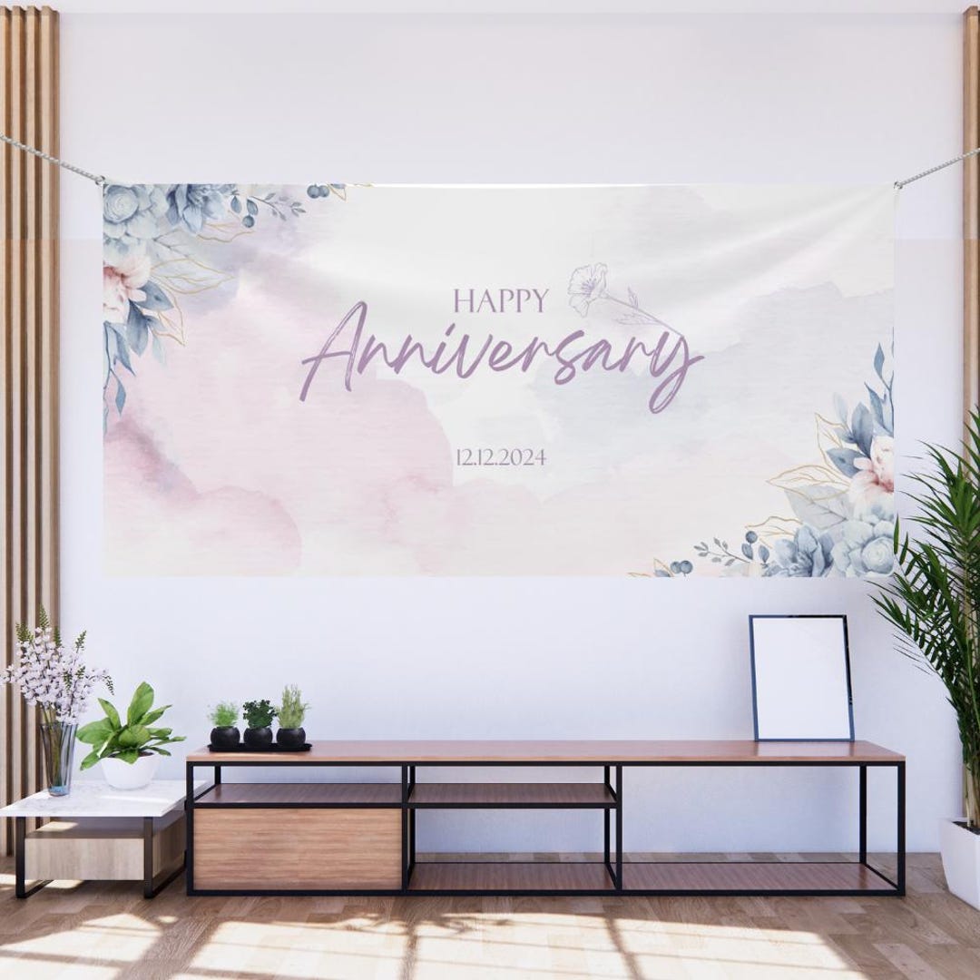 Lavender Anniversary Banner Event Banner - Business Banner - Fast ...