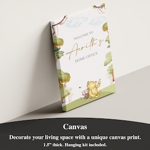 Editable Classic Winnie the Pooh Design 2 for Event Welcome Sign ...