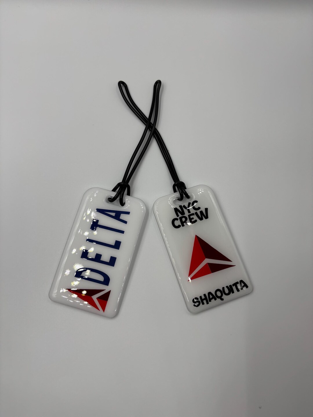 Delta Airlines Luggage Tags, Flight Crew Tags, Gifts for Flight Crew ...