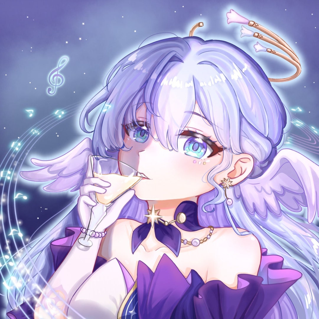 Detailed Anime Style Profile Image Avatar Commission/custom Gift ...