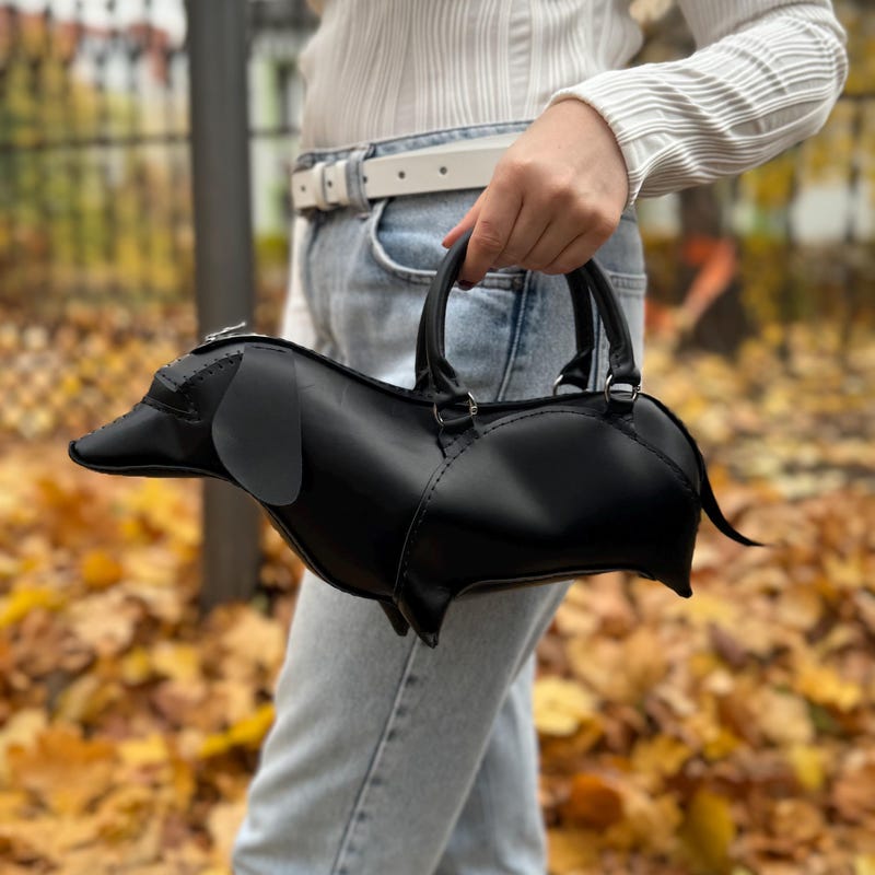 Handmade Dog Shaped Purse - Etsy