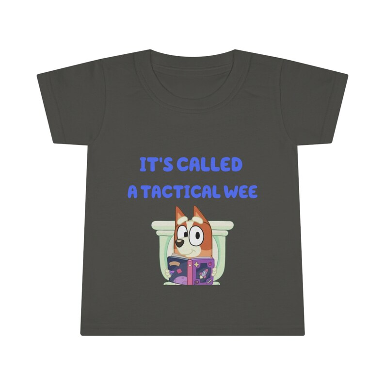 Bluey Tactical Wee Shirt Toddler - Etsy