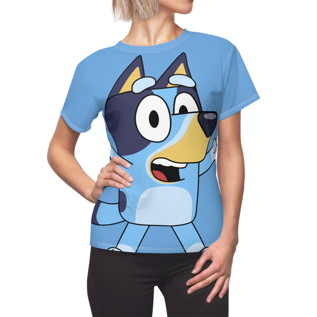 Bluey Full Women's Cut & Sew Tee AOP - Etsy