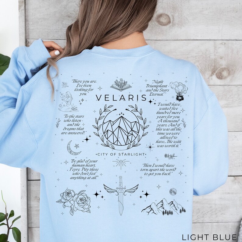 Velaris Shirt City of Starlight ACOTAR Sweatshirt ACOTAR Merch Sarah J ...