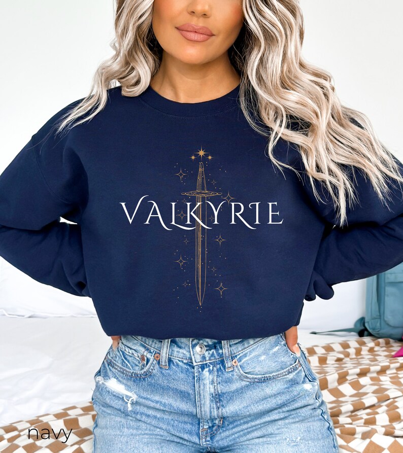 Valkyrie Sweatshirt Valkyrie ACOTAR ACOMAF Valkyrie Sweatshirt ACOTAR ...