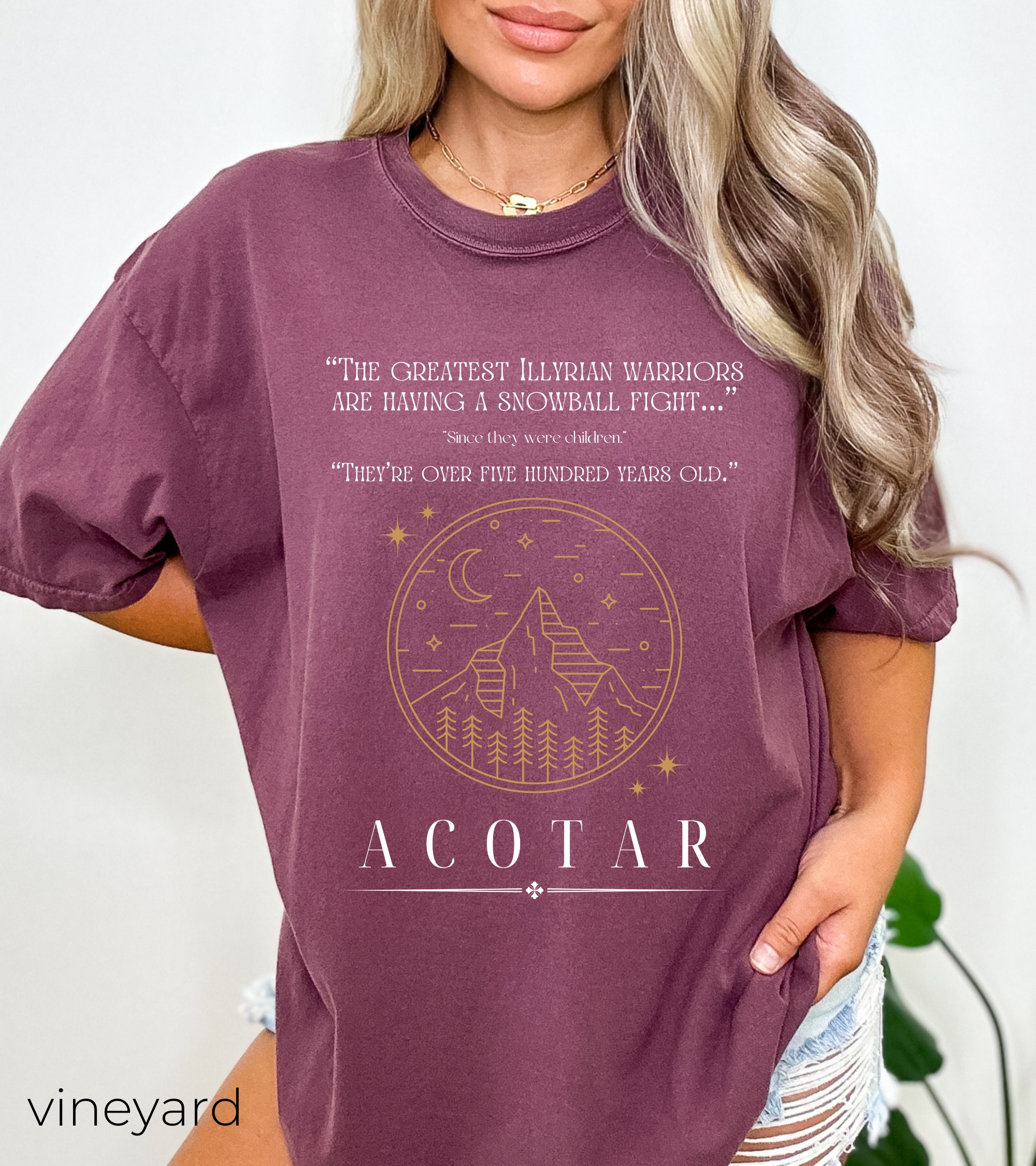 Feyre ACOTAR Merch ACOTAR Shirt Sarah J Maas Merch A Court of Thorns ...