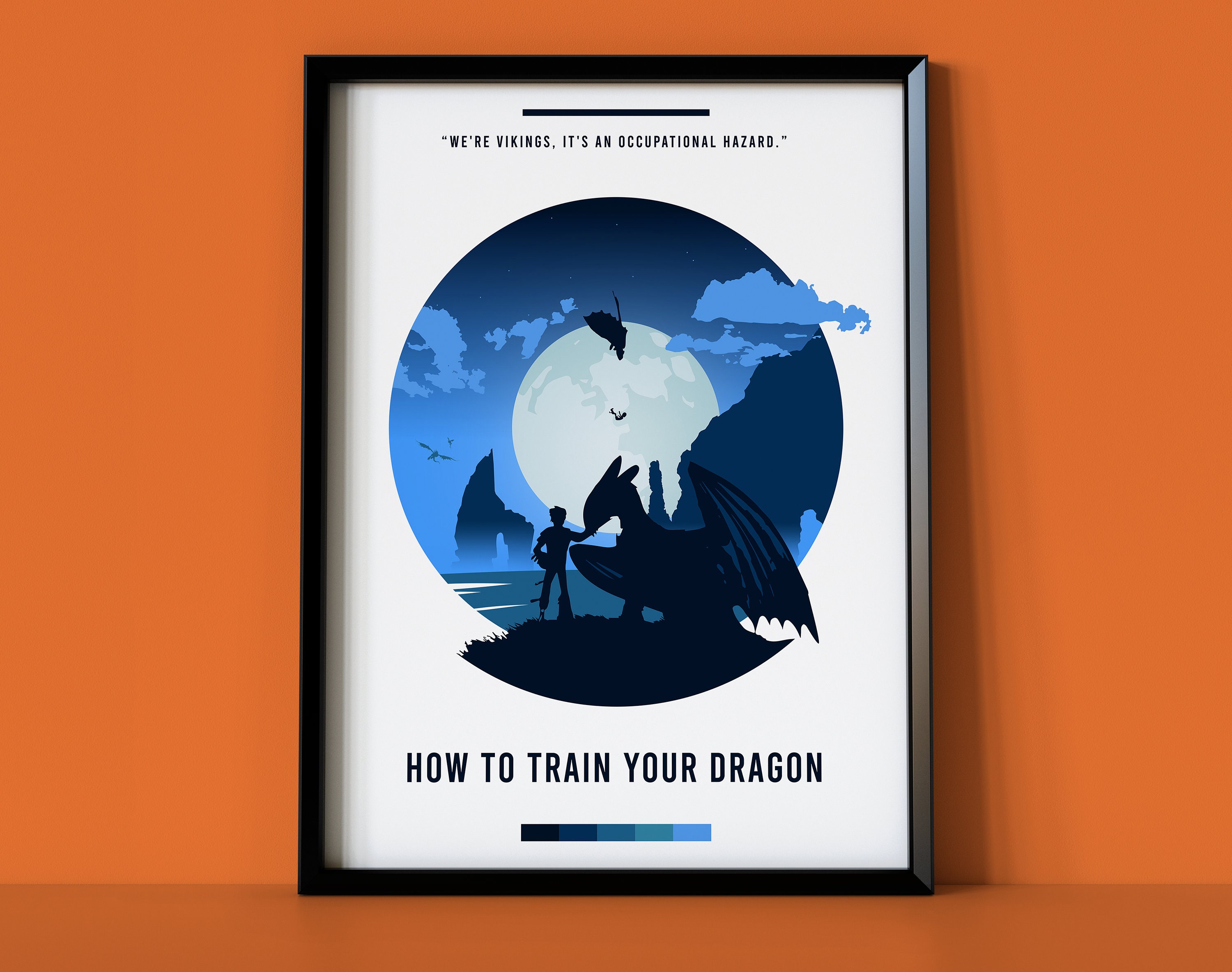 How to Train Your Dragon Posters HTTYD Trilogy Minimal Movie - Etsy ...