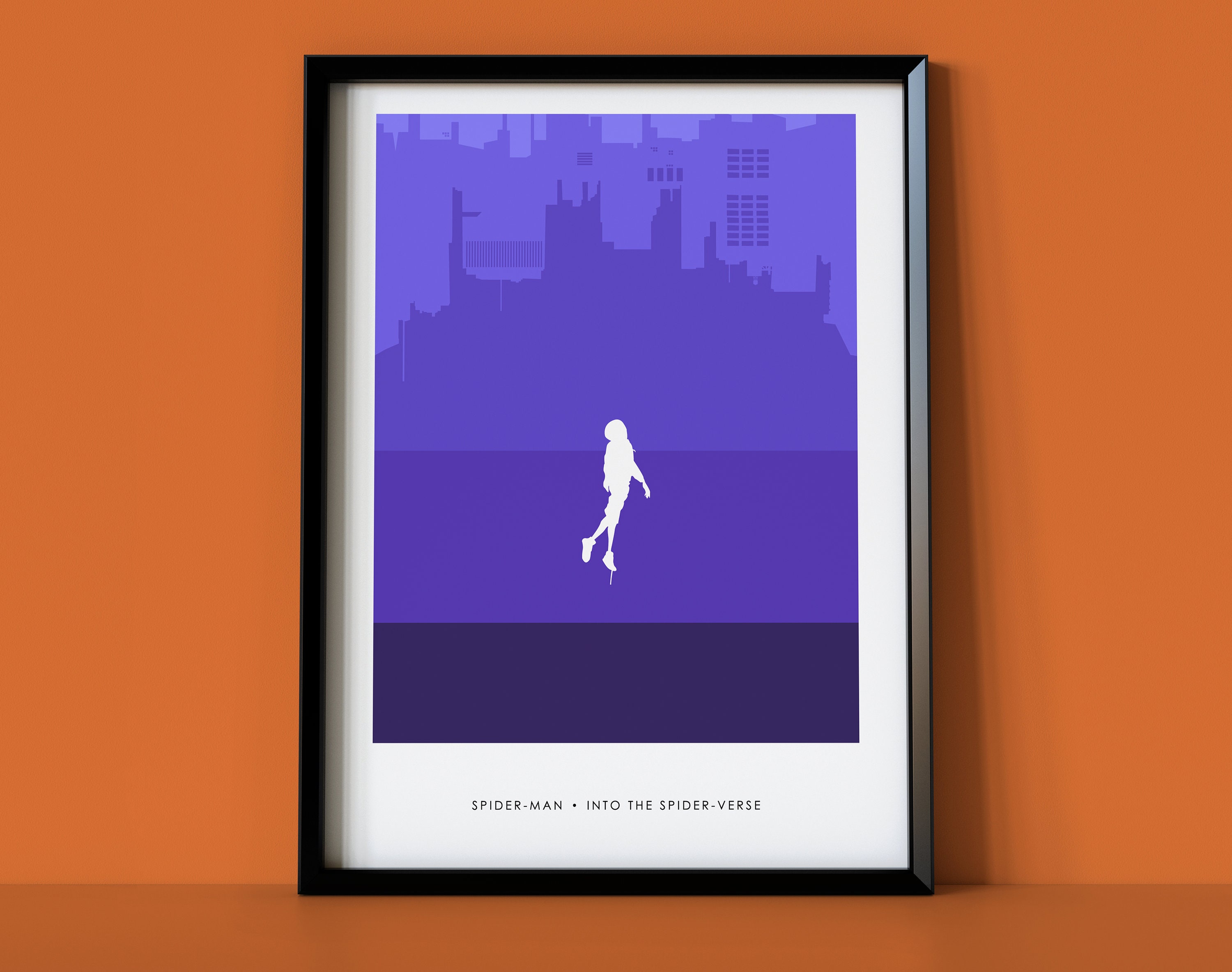 Spider-man Into the Spider-verse Colour Palette Print Artwork - Etsy Canada