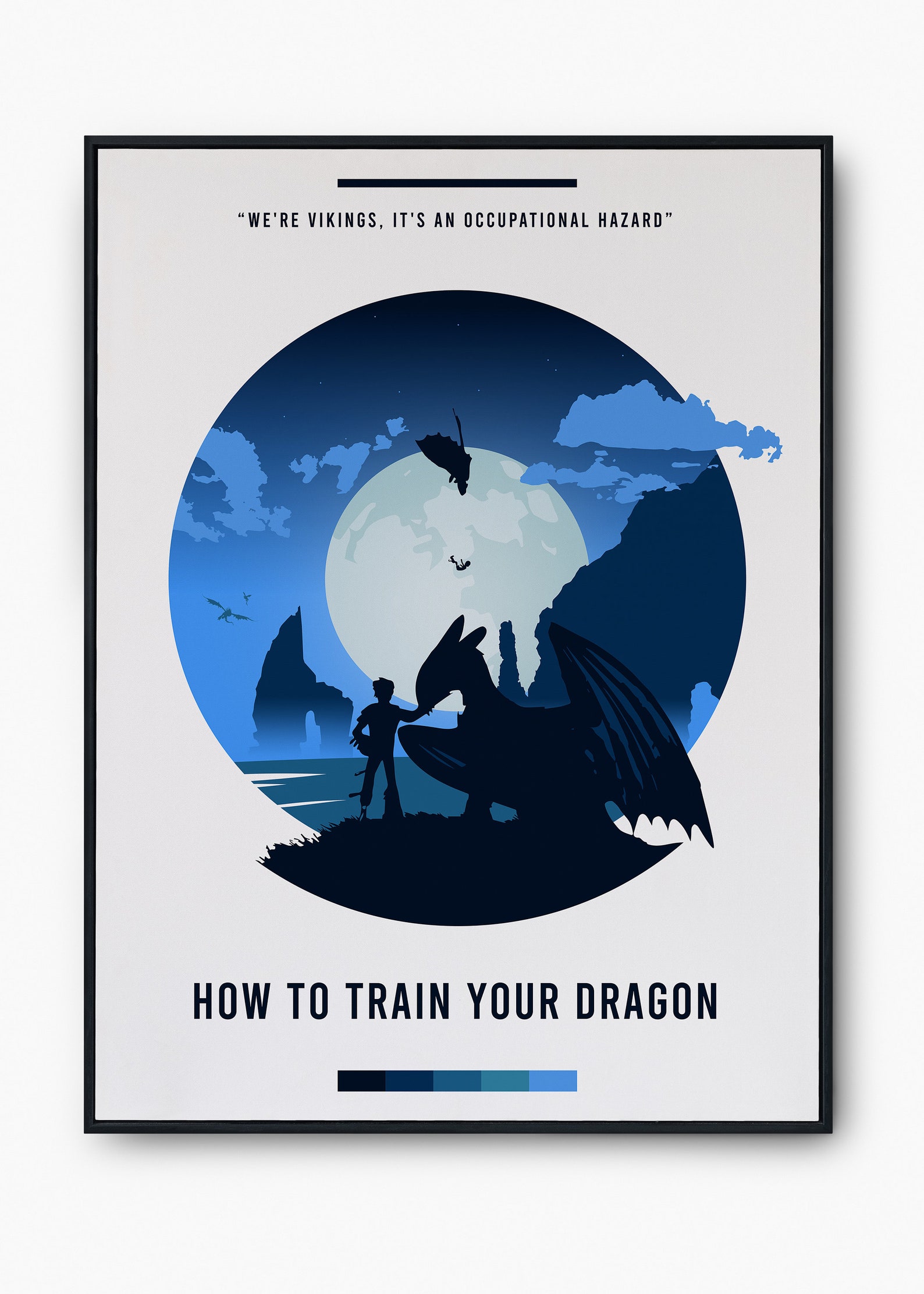 How to Train Your Dragon Posters HTTYD Trilogy Minimal Movie - Etsy UK