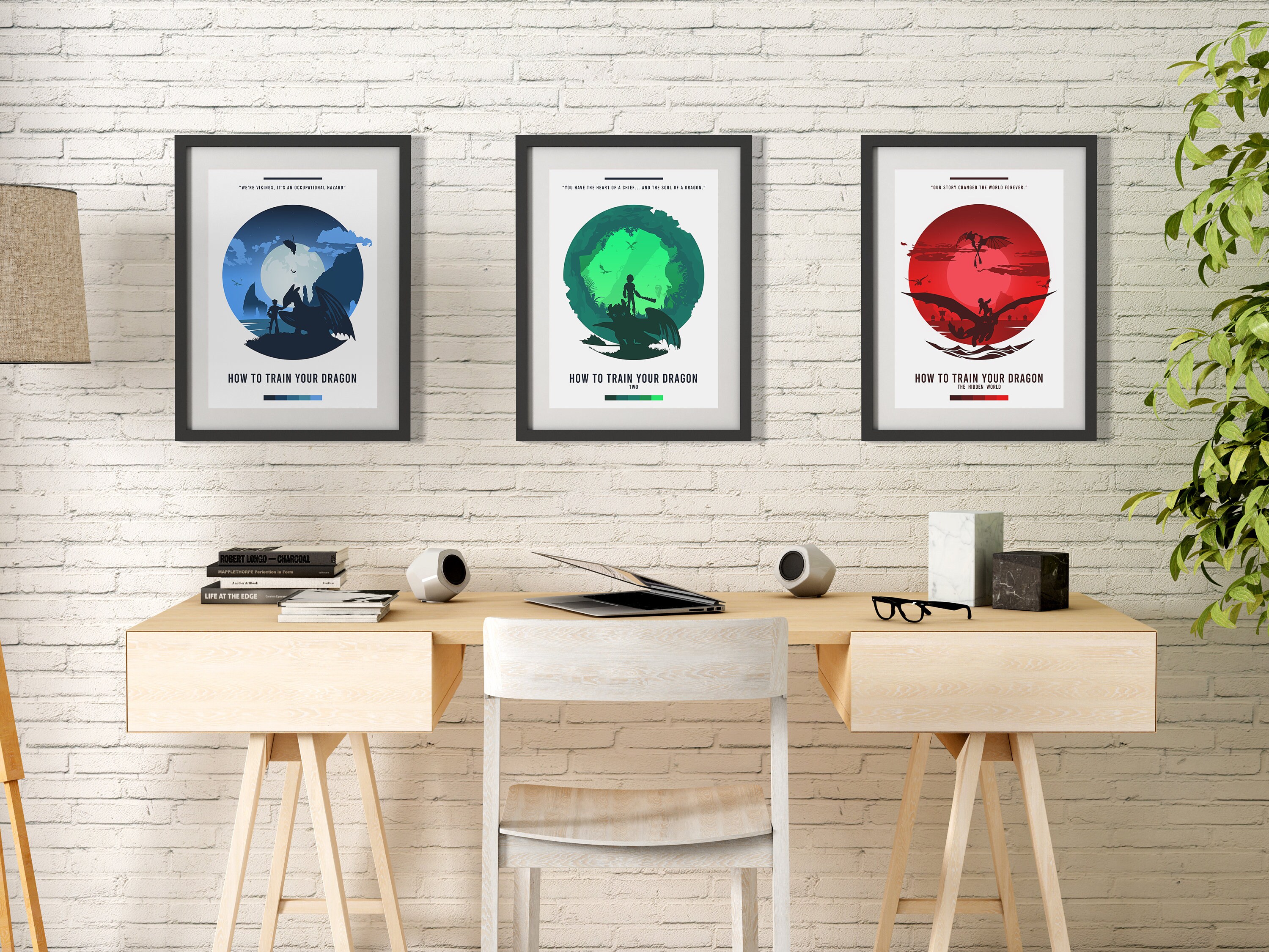 How to Train Your Dragon Posters HTTYD Trilogy Minimal Movie - Etsy UK