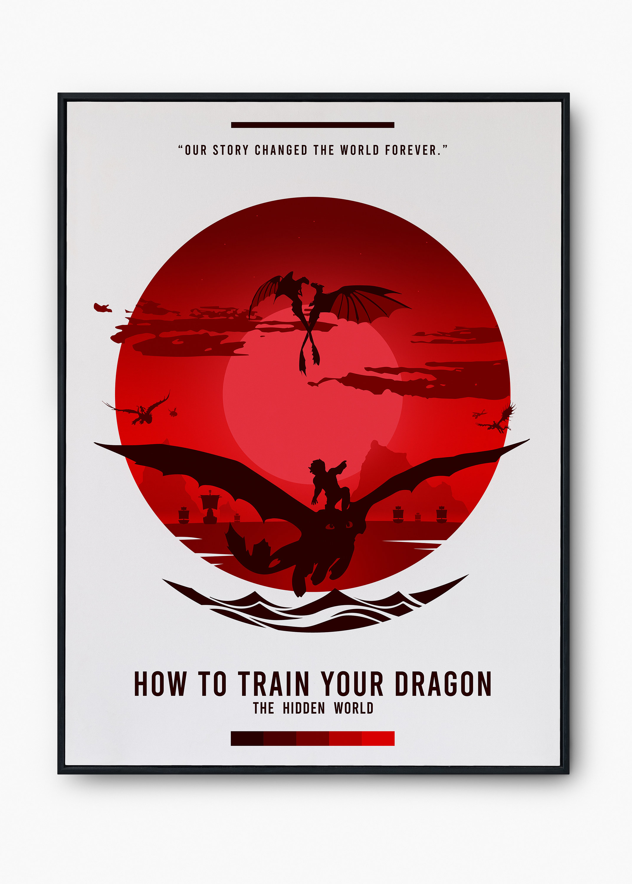 How to Train Your Dragon Posters HTTYD Trilogy Minimal Movie - Etsy UK