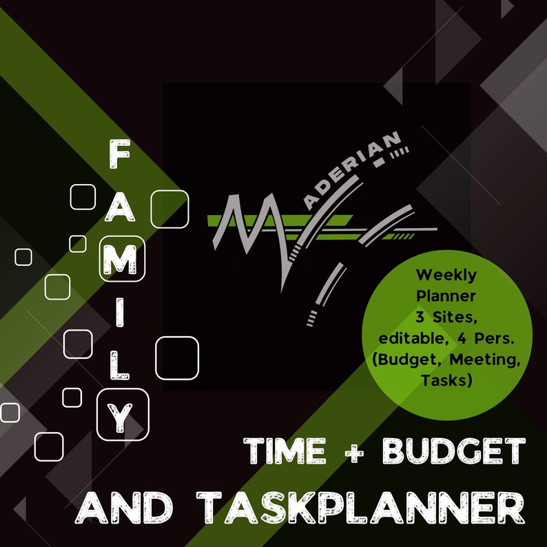 Printable, Fillable, Planner for Appointments, Household Expenses ...