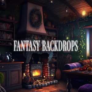 Magic Cabins Digital Backdrops, Portrait Backdrop Overlays, Studio ...