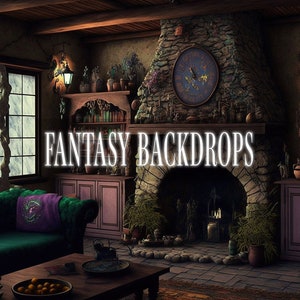 Magic Cabins Digital Backdrops, Portrait Backdrop Overlays, Studio ...