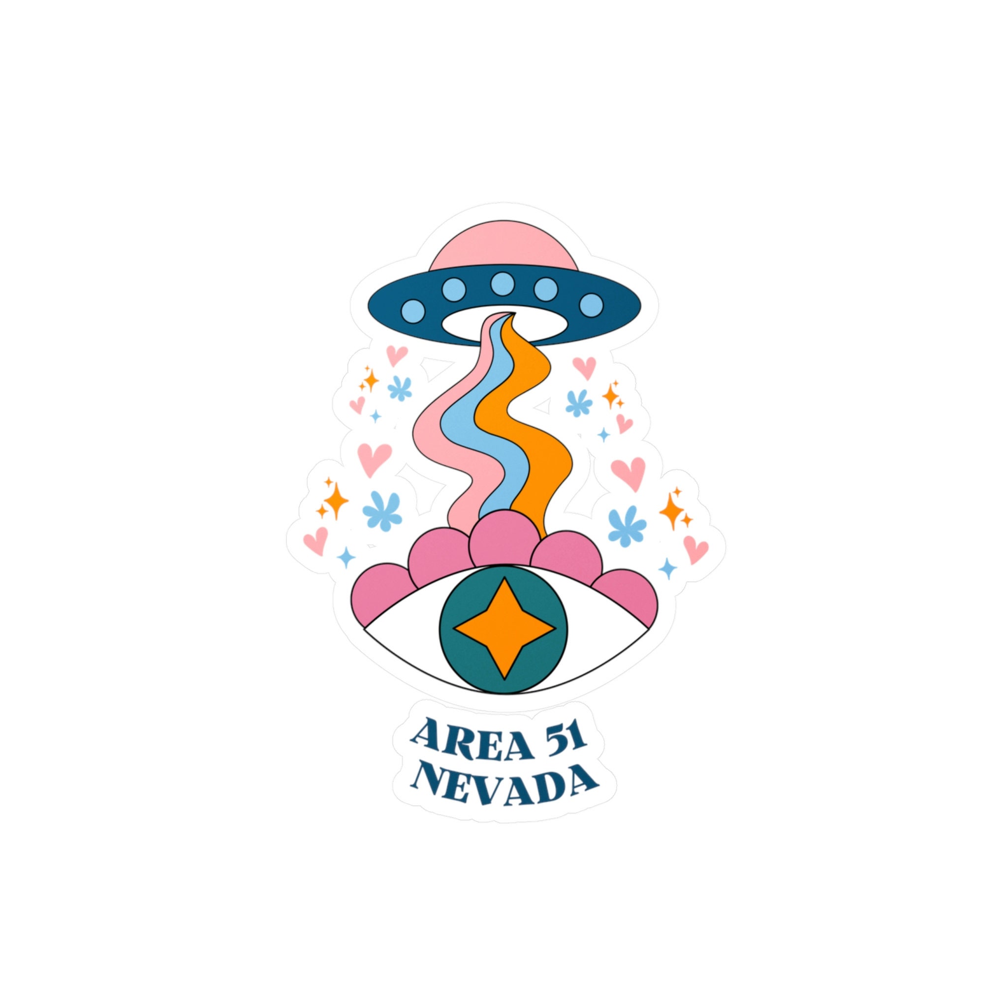 Area 51 NV Kiss-cut Vinyl Decal - Etsy