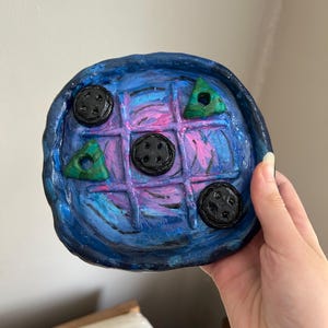 Coraline Clay Tic Tac Toe - Etsy