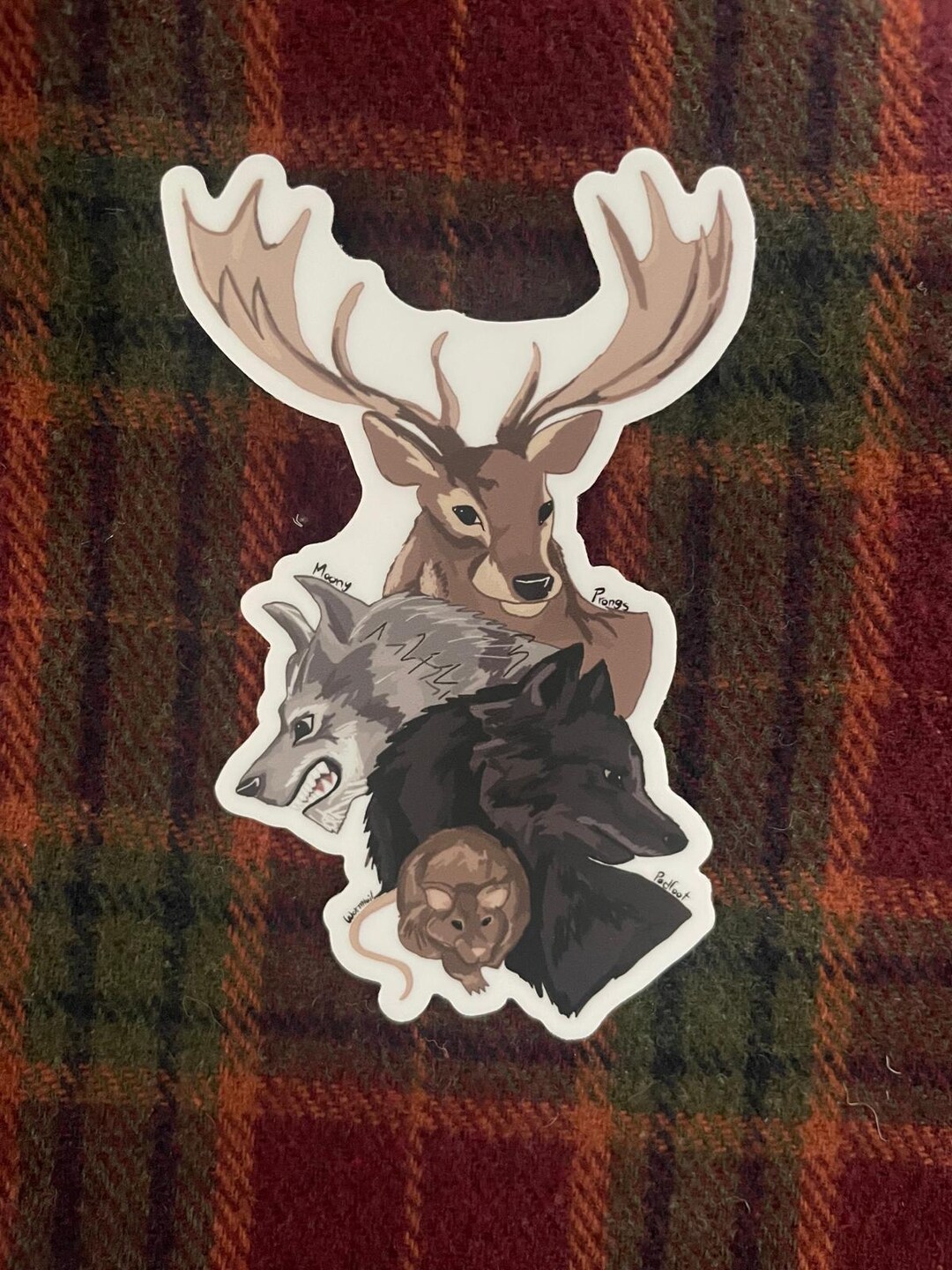 4" Marauders Sticker_ Harry Potter Sticker_ the Mauranders - Etsy