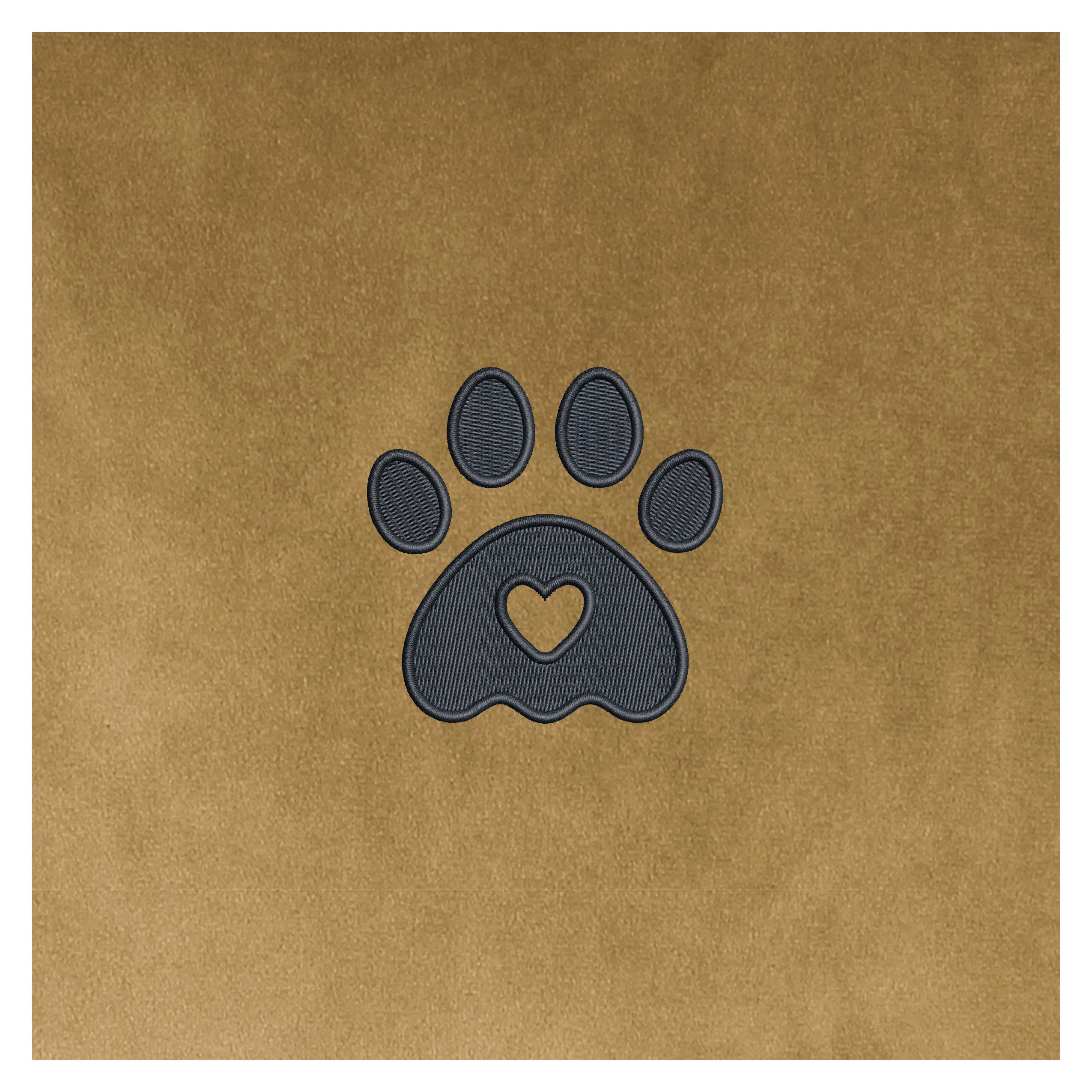 Paw Print 3 Sizes 4x4 Inch Hoop Paw Print Machine - Etsy