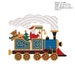 Multicolor Santa's Polar Express Embroidery Design – Christmas Train ...