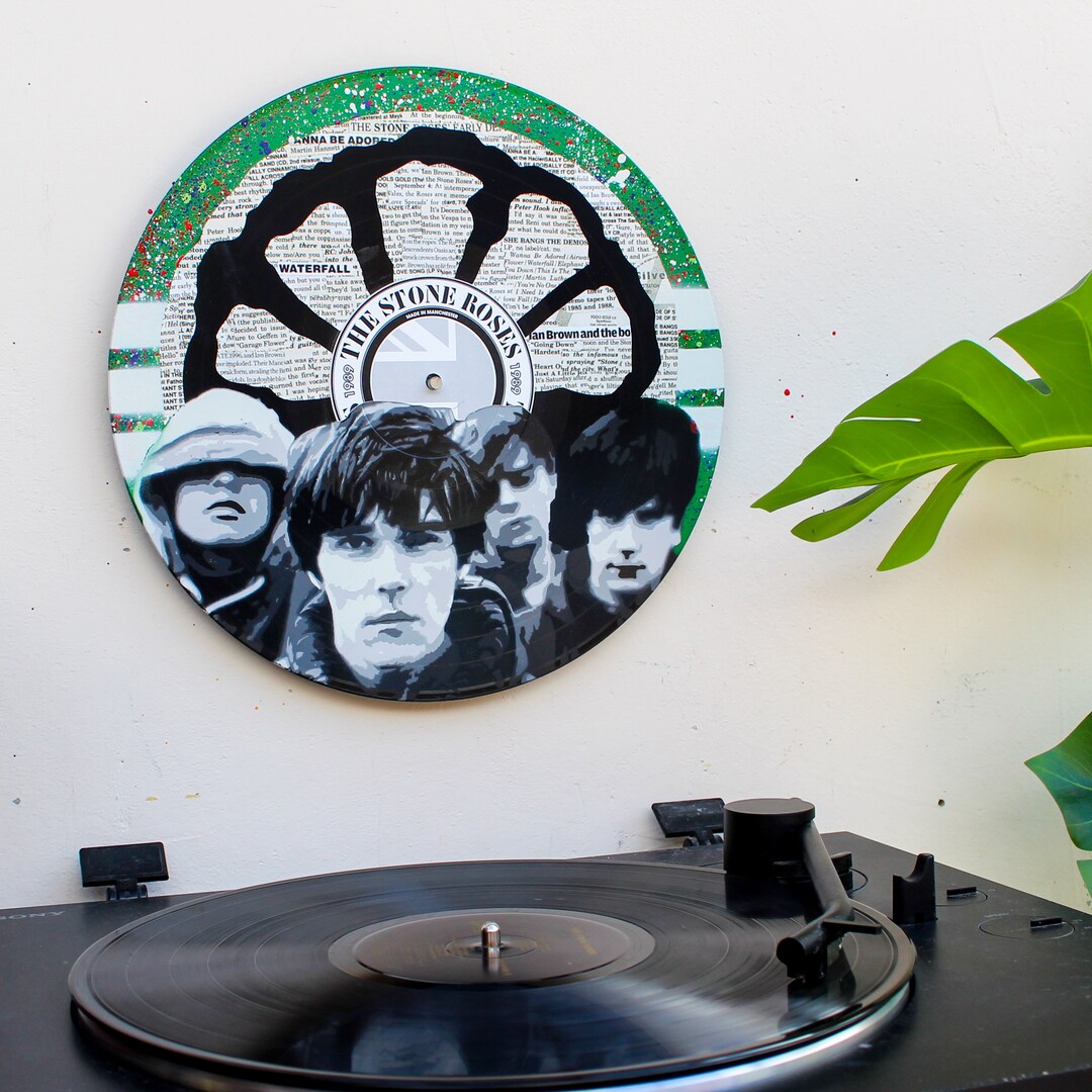 The Stone Roses Hand-painted Vinyl Record - Etsy