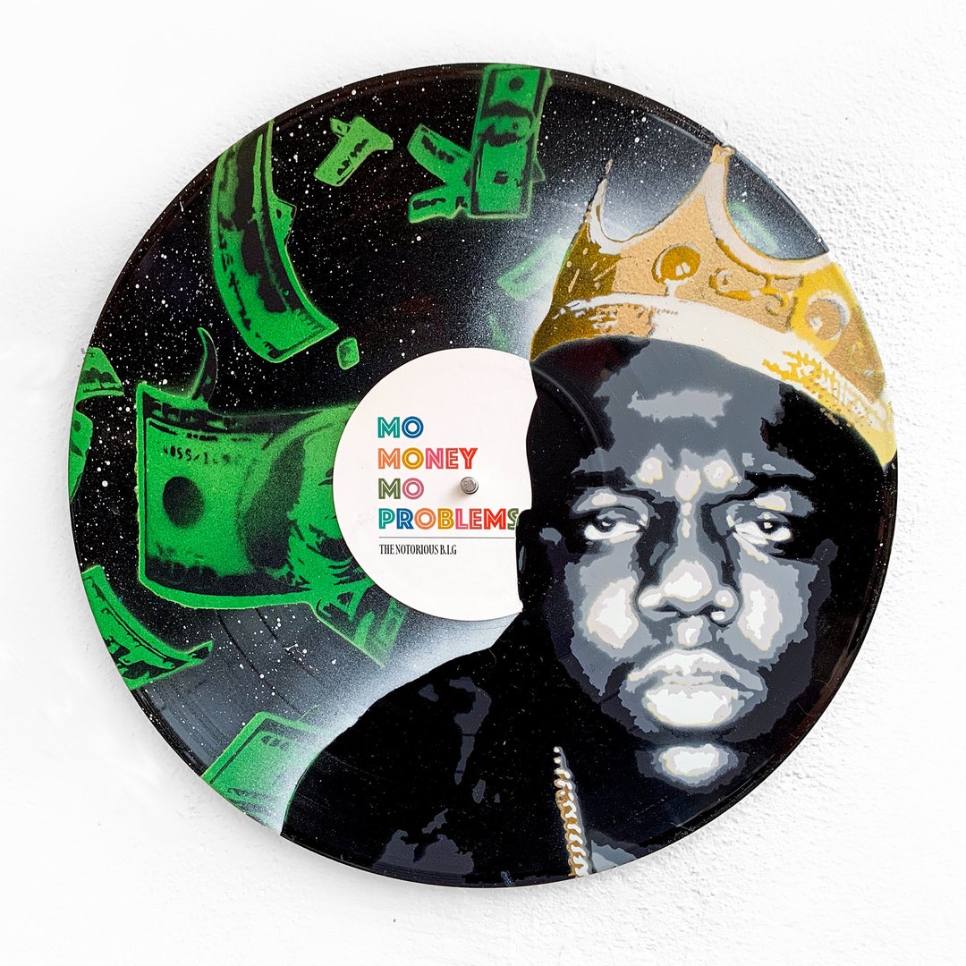 The Notorious B.I.G - Hand Painted Vinyl Record - Etsy Australia