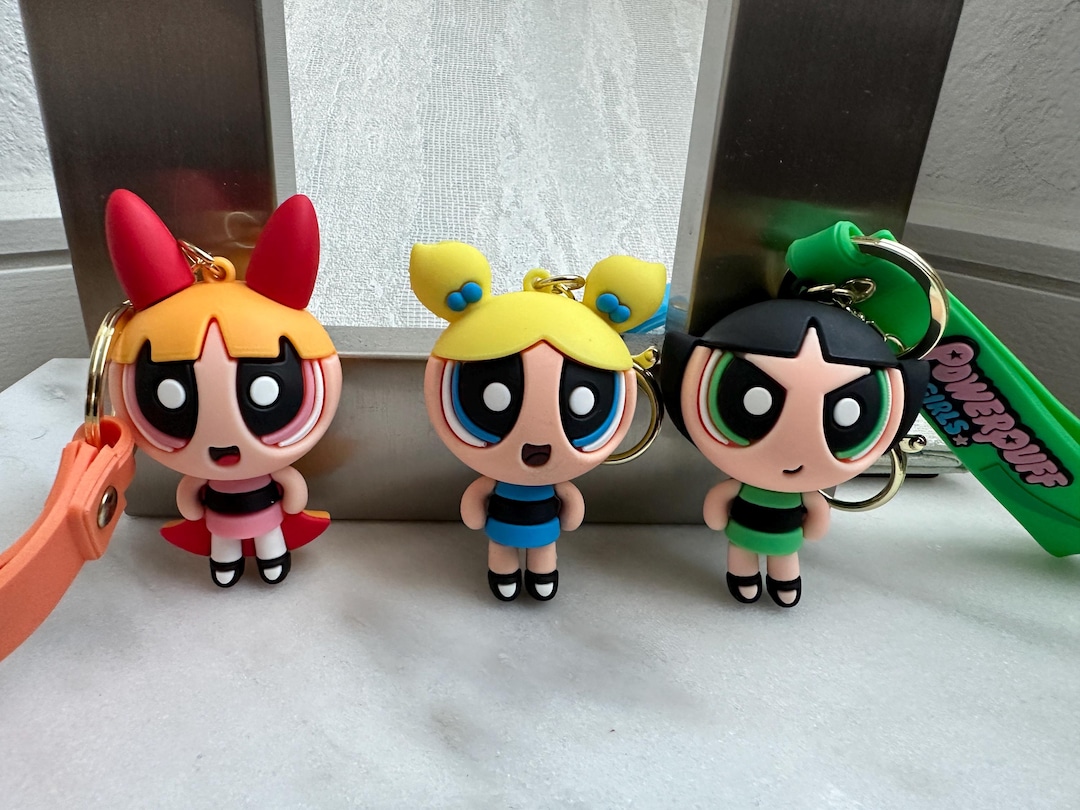 Powerpuff Girls Set of 3 Blossom Bubbles and Buttercup - Etsy UK