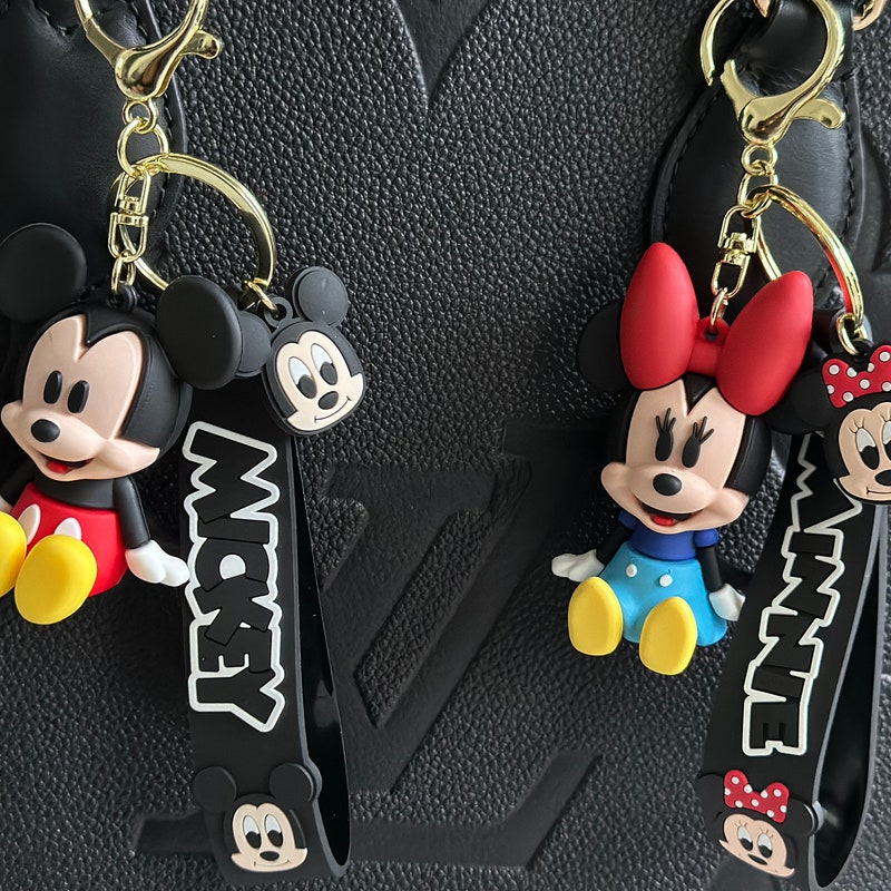 Minnie Mouse Key Chains - Etsy