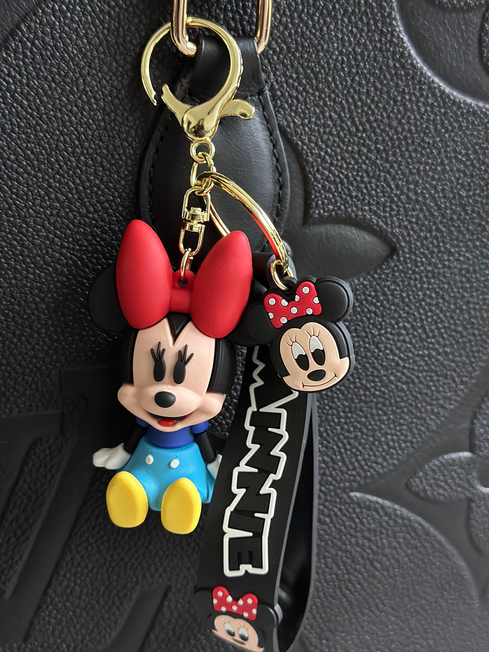 Micky and Minnie Key Chains A Complete Set of 2 Disney Mickey and ...