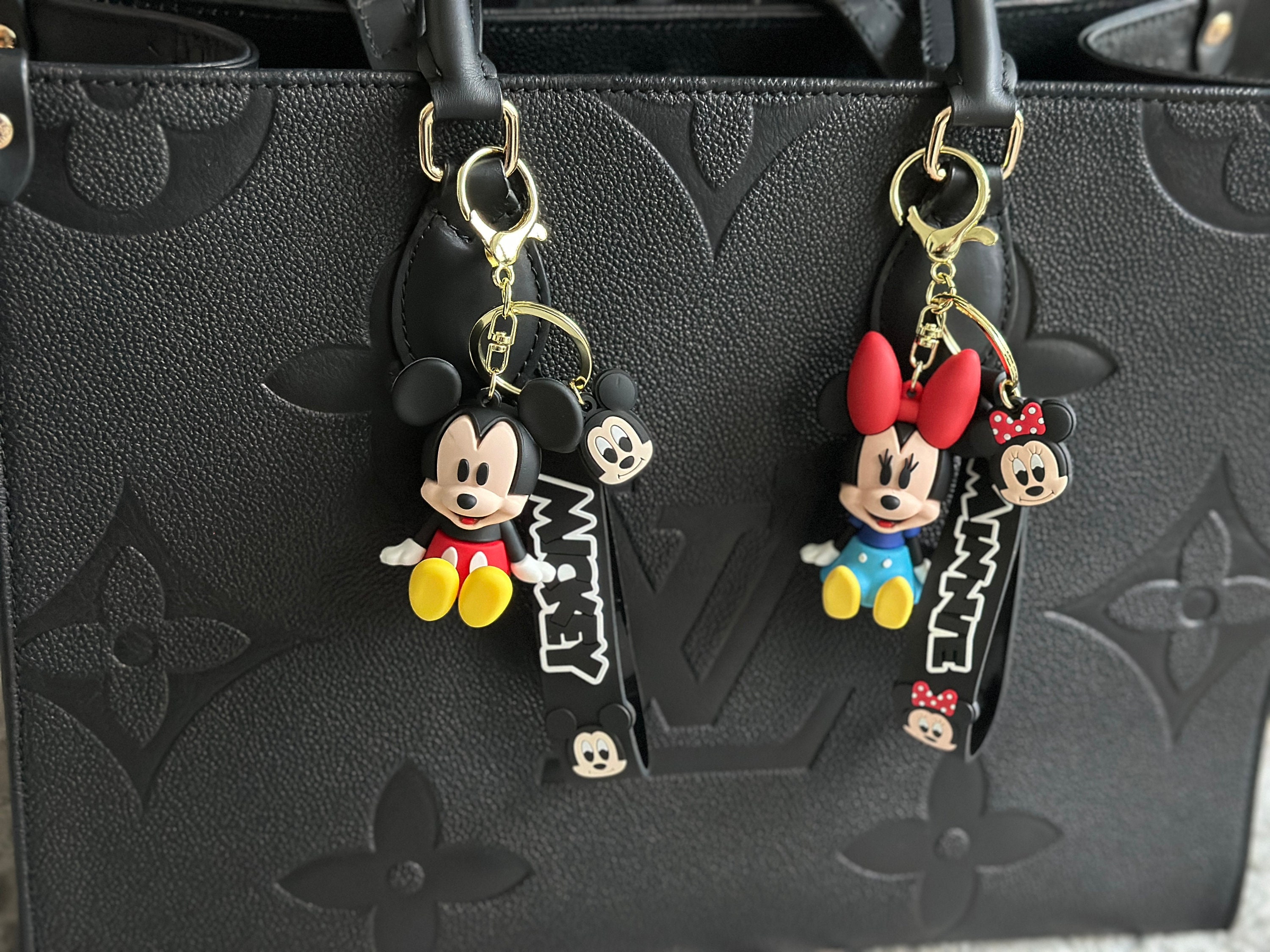 Micky and Minnie Key Chains A Complete Set of 2 Disney Mickey and ...