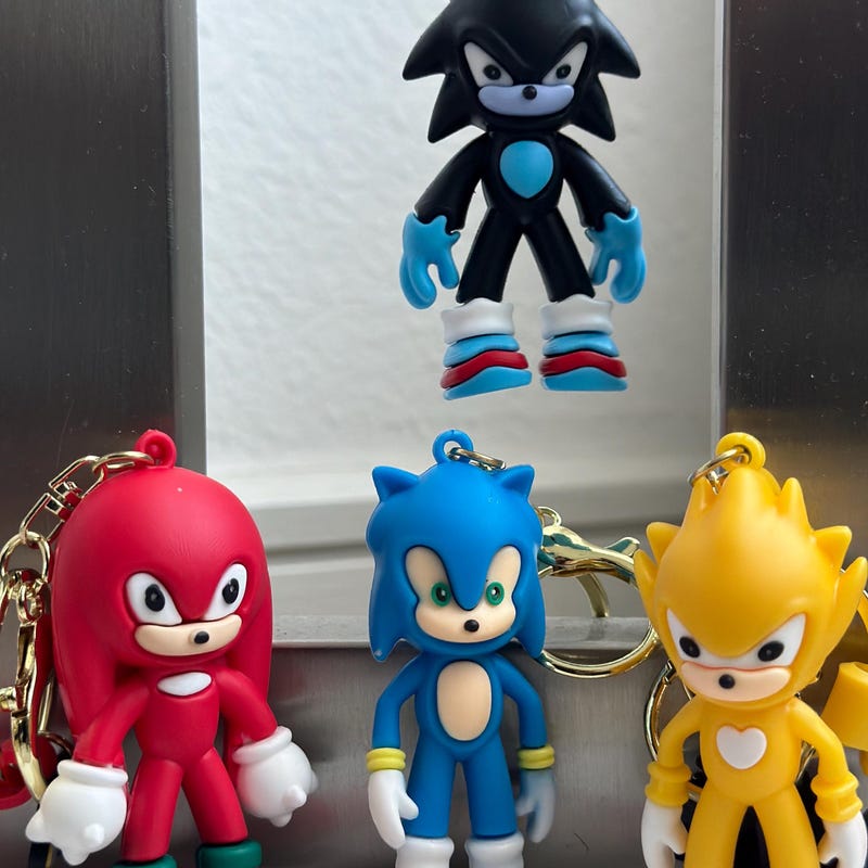 Sonic Keychain - Etsy