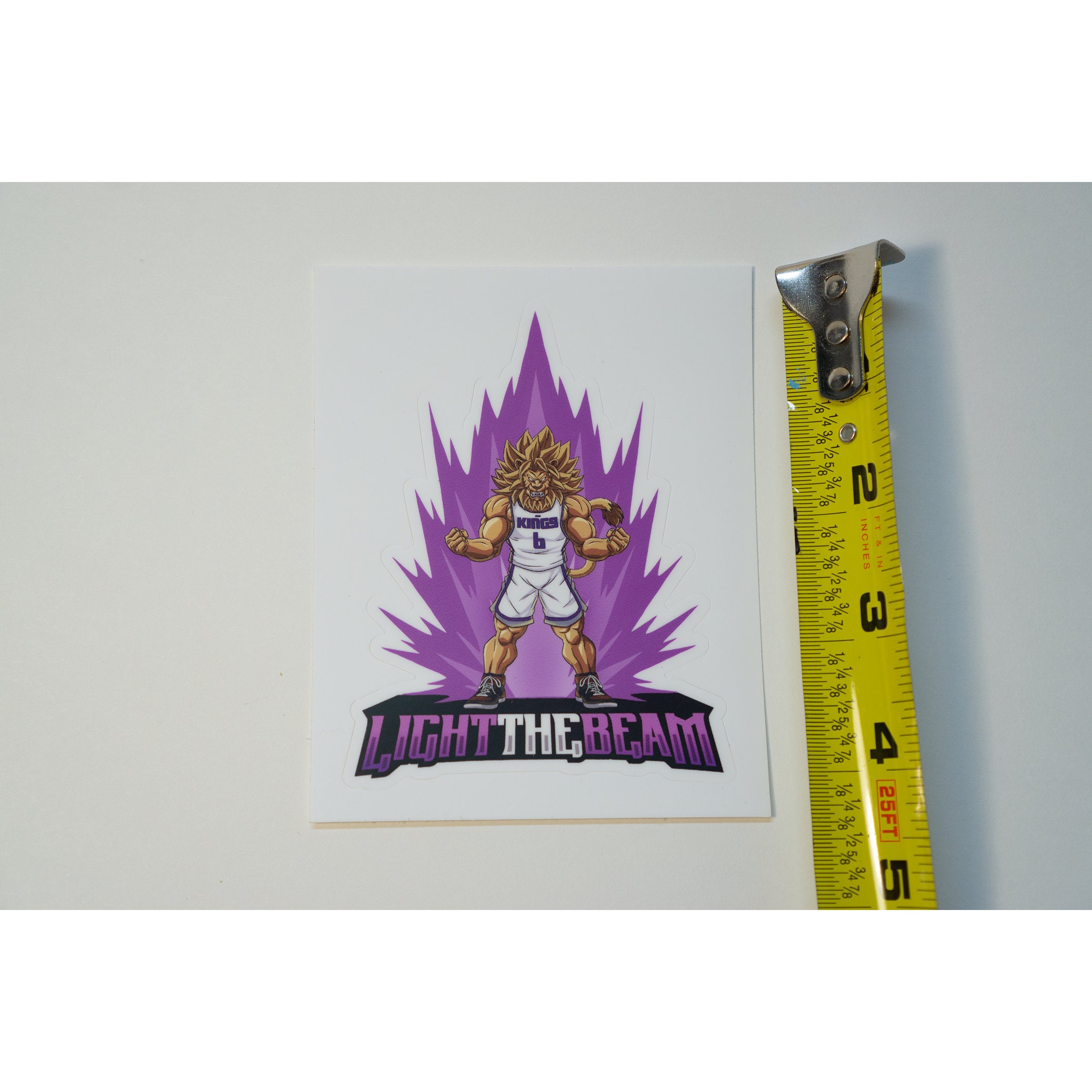 Super Saiyan Slamson Light the Beam Sticker - Etsy