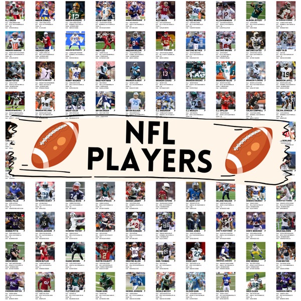 Nfl Poster - Etsy