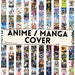 2000 Pieces Anime and Manga Cover Anime/manga Cover, Digital Poster ...