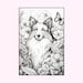 Shetland Sheepdog Coloring Pages: 20 Printable Dog Illustrations (PDF ...