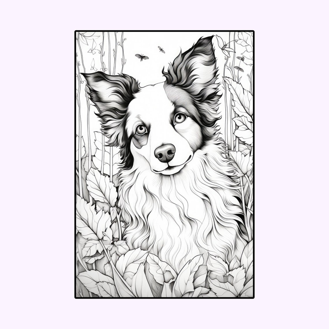 15 Border Collie Coloring Pages, Printable PDF Dog Coloring Pages ...