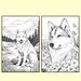 50 Siberian Husky Coloring Pages, Printable PDF Dog Coloring Pages ...