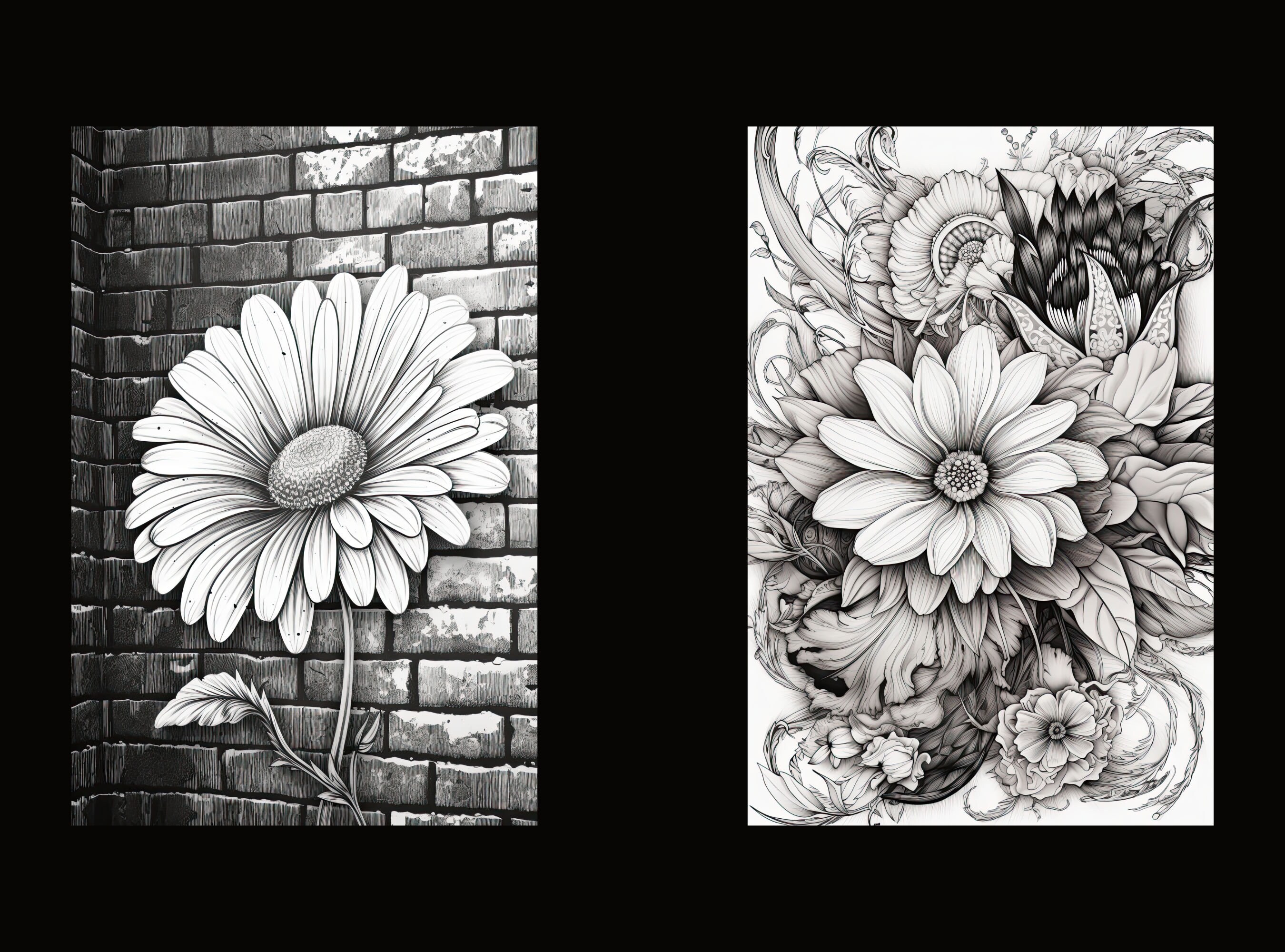 Daisy Coloring Pages, 25 Daisy Coloring Printable PDF Pages, Daisy ...