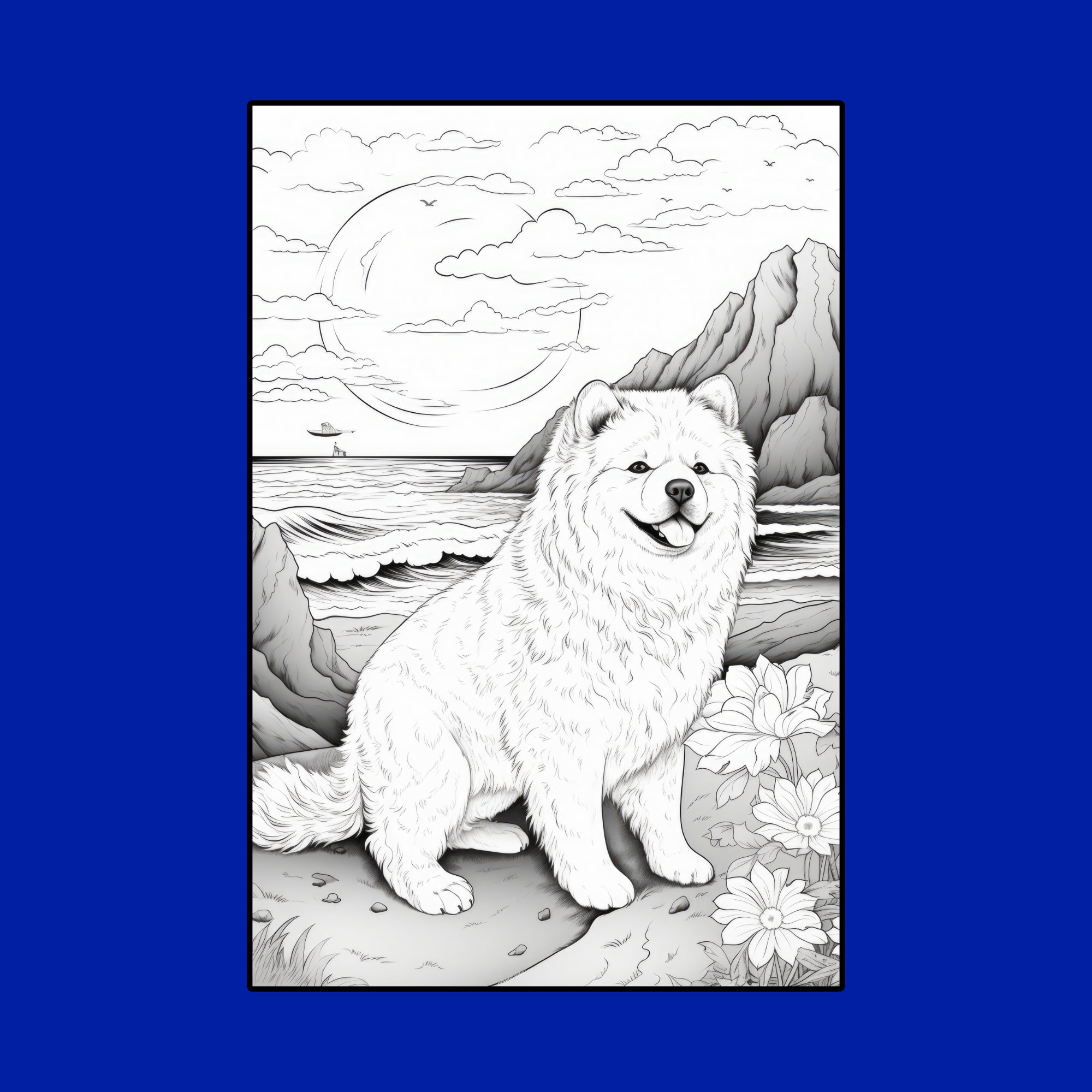 44 Chow Chow Coloring Pages, Printable PDF Dog Coloring Pages, Coloring ...