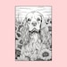 Cocker Spaniel Coloring Pages: 21 Printable Dog Illustrations (PDF) - Etsy
