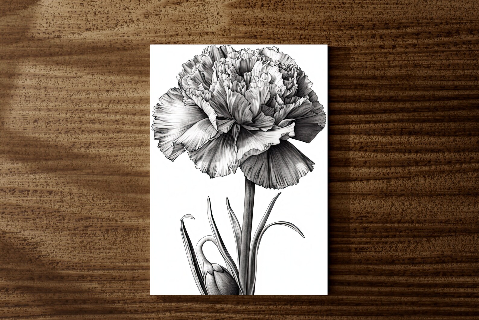 Carnation Flower Coloring Pages, 25 Carnation Coloring Printable PDF ...