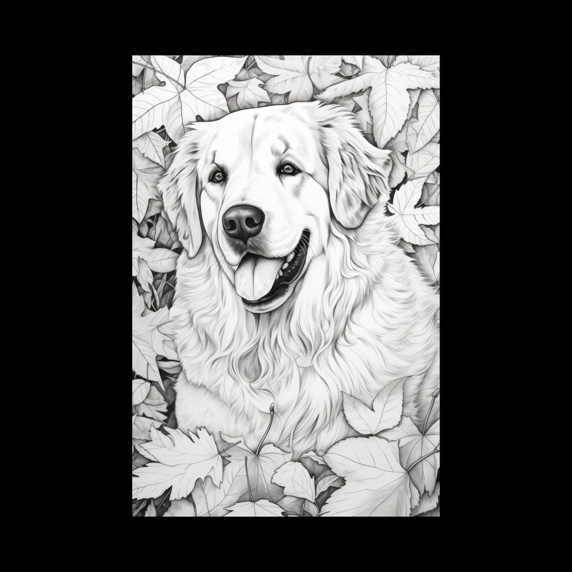 40 Great Pyrenees Coloring Pages, Printable PDF Dog Coloring Pages ...