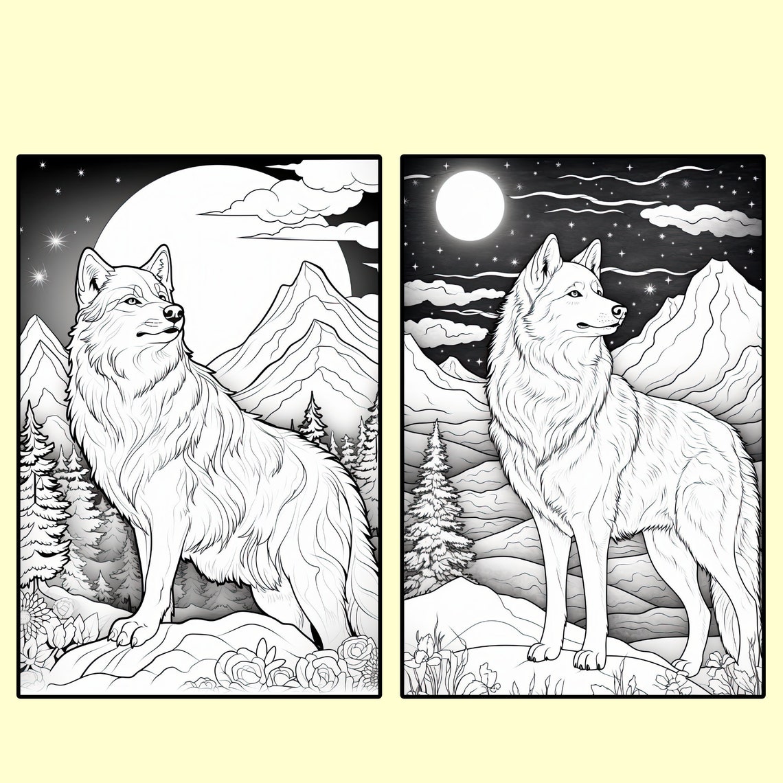 50 Siberian Husky Coloring Pages, Printable PDF Dog Coloring Pages ...